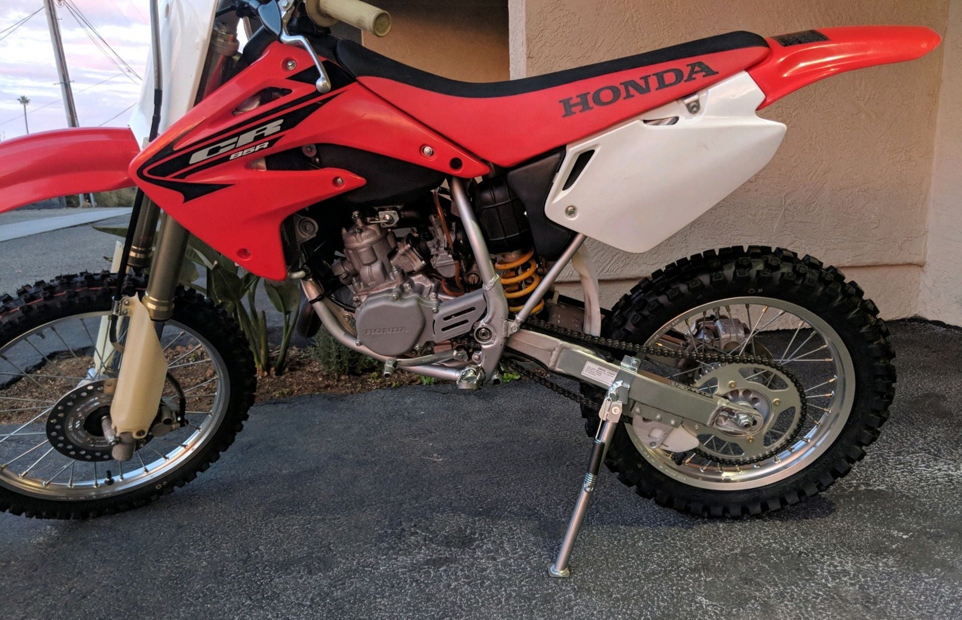 Honda CR85 Expert Clamp-On Kick Stand – Ricochet Off-Road